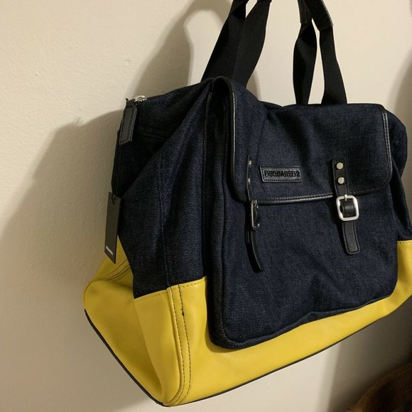 DSQUARED | Bags | Dsquared2 Leather Duffel Bag | Poshmark
